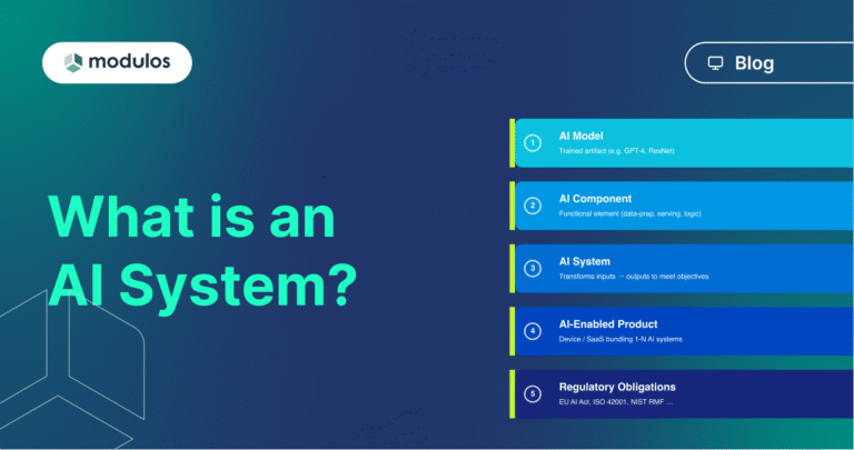 AI systems explained: definition, examples… | Modulos Blog